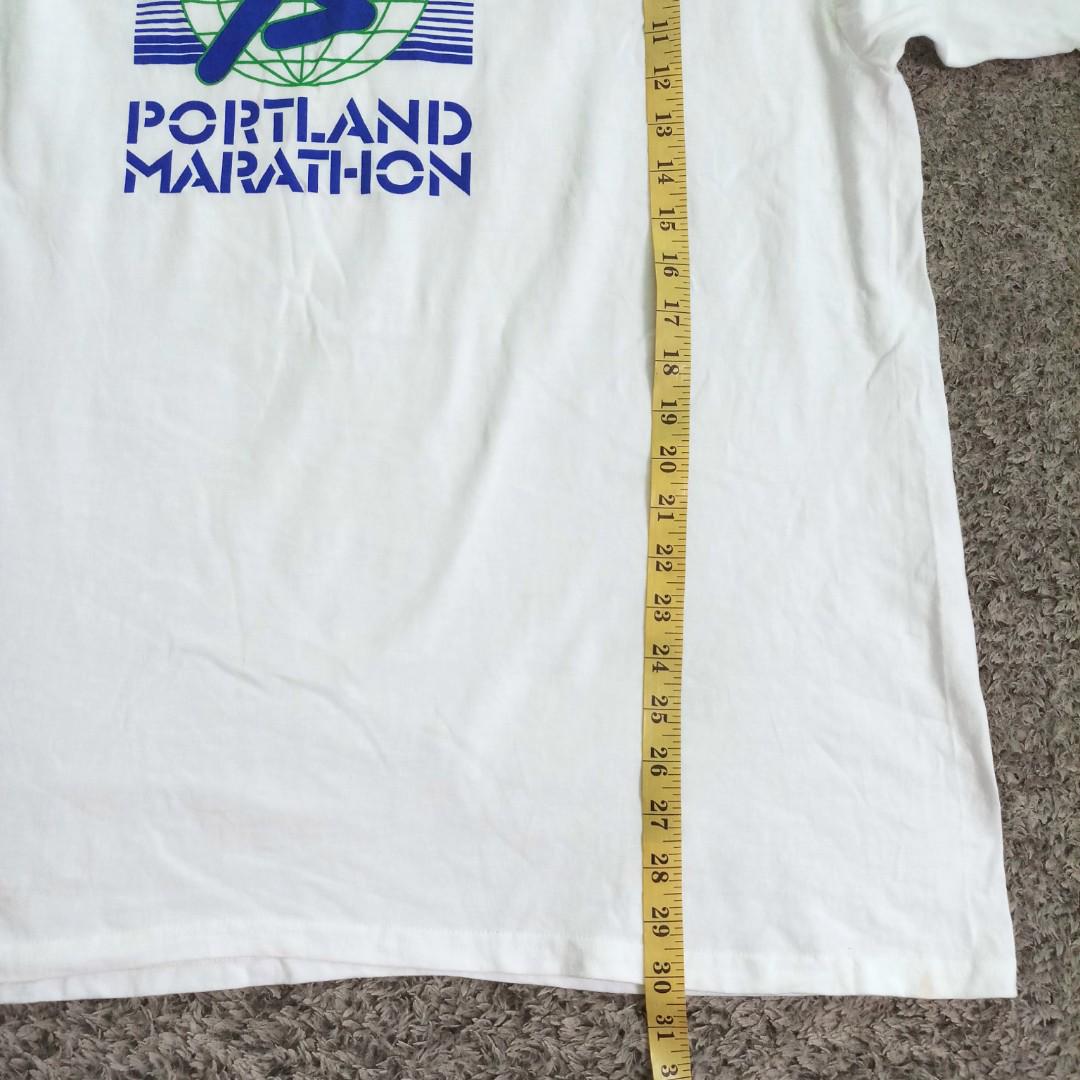 Vintage Nike Team Portland Marathon Shirt, Men's Fashion, Tops & Sets ...