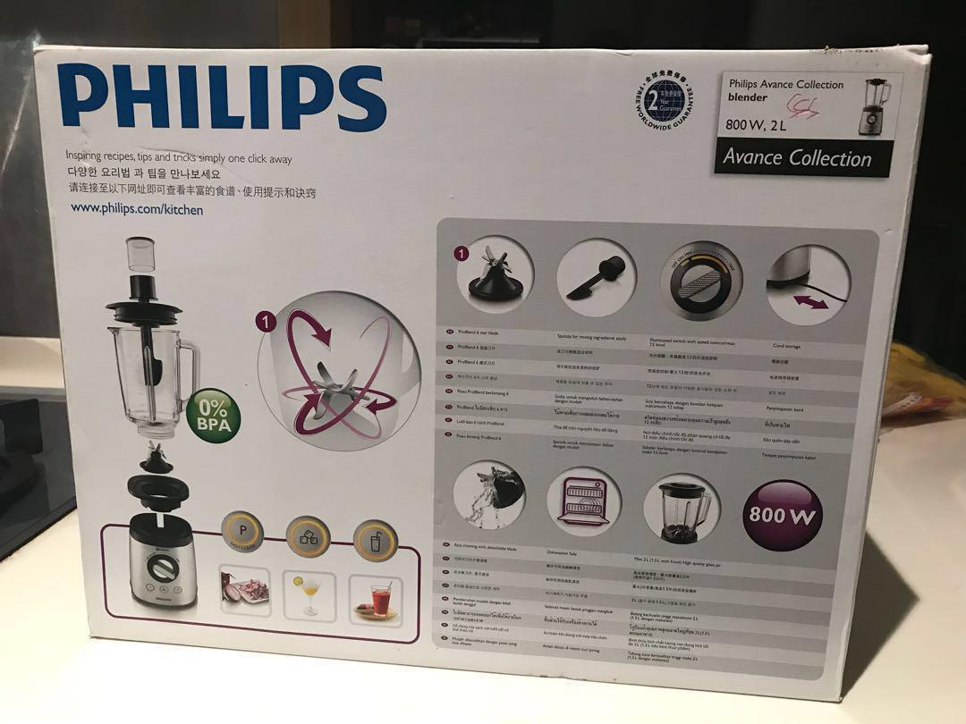 Philips Blender (Advance Collection Pro Blend 6), TV & Home Appliances ...
