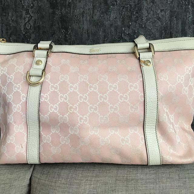 Pink Gucci Bag for sale, Women's Fashion, Bags & Wallets, Cross-body ...