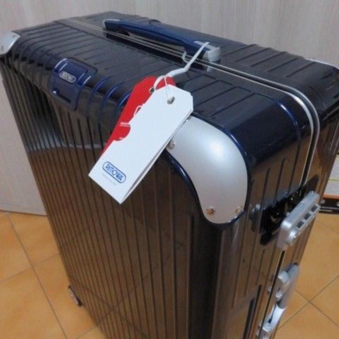 RIMOWA LIMBO POLYCARBONATE HARDCASE LUGGAGE NIGHT BLUE 87 LITERS NEW ...