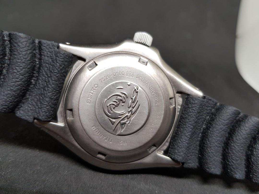 Seiko titanium automatic divers watch. Vintage seiko watch from 1998 ...