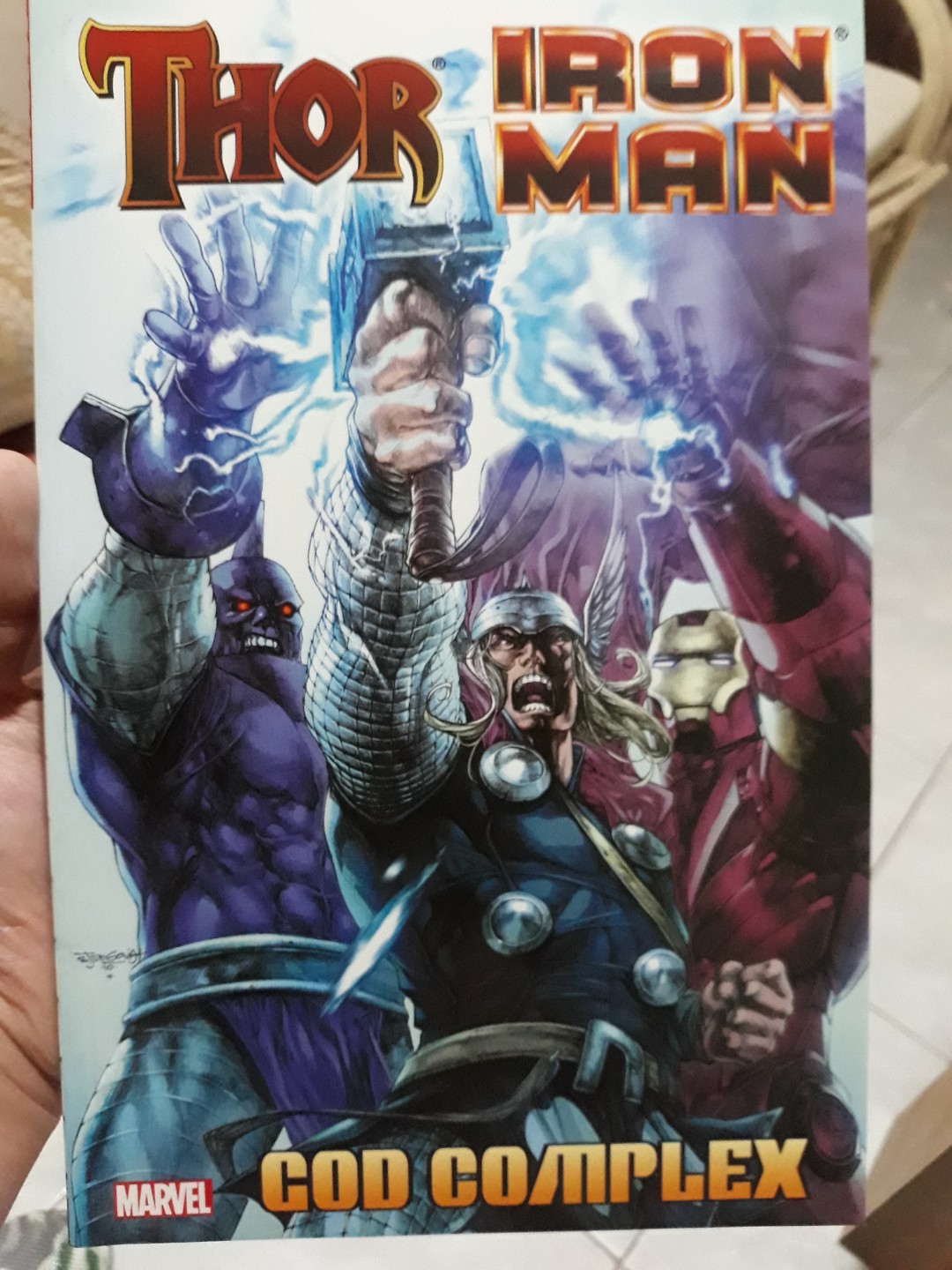 THOR IRON MAN GOD COMPLEX graphic novel/ comic book/ comics, Hobbies ...