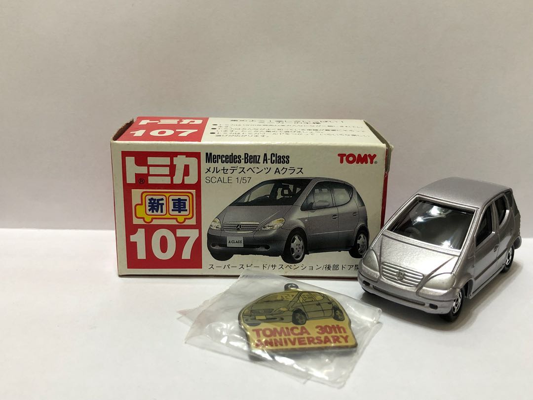 Tomy Tomica 107 Mercedes Benz A Class 興趣及遊戲 玩具 And 遊戲類 Carousell