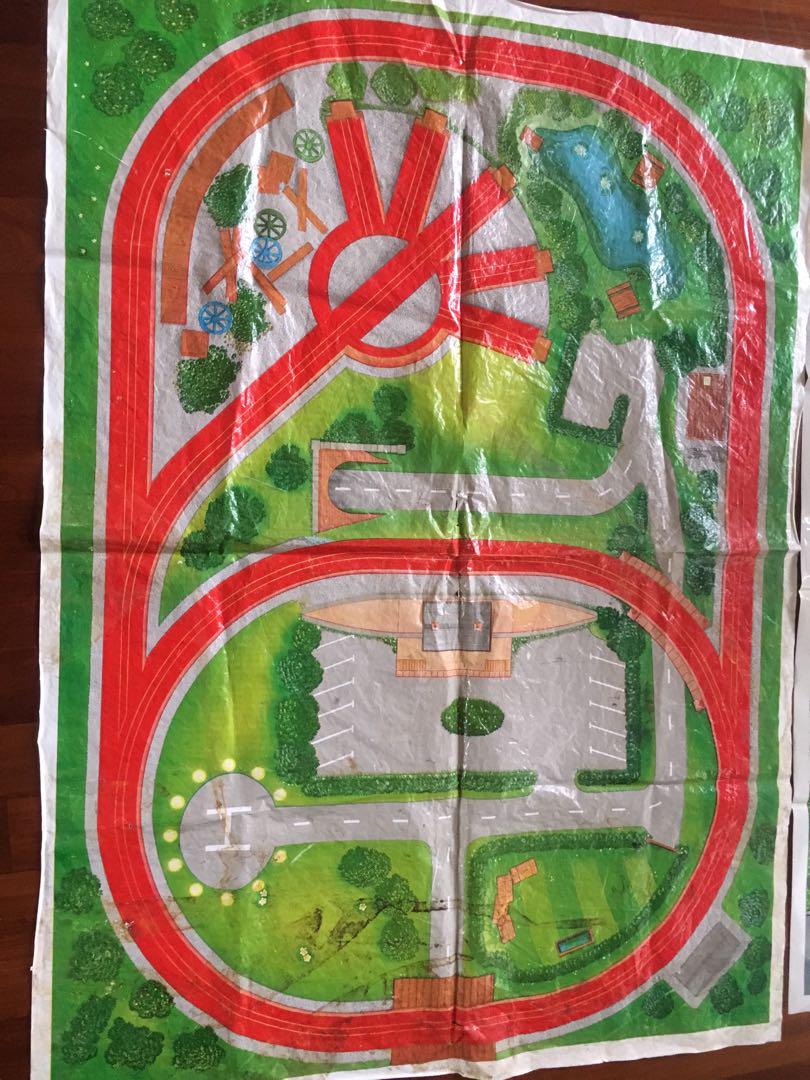 Toy Car Map Mat, Hobbies & Toys, Toys & Games on Carousell