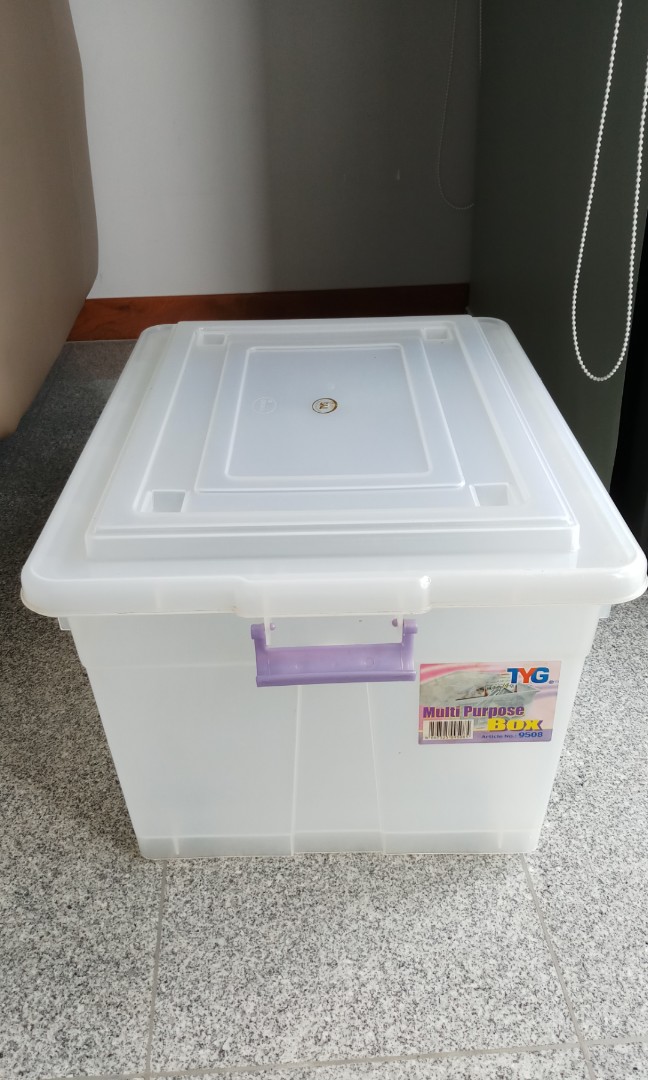 Toyogo storage box, Furniture & Home Living, Home Improvement ...