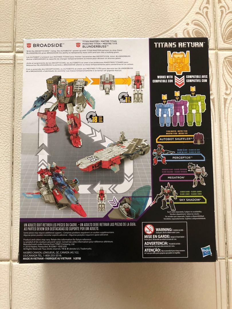 Transformers Titans return broadside - New, Hobbies & Toys, Toys ...