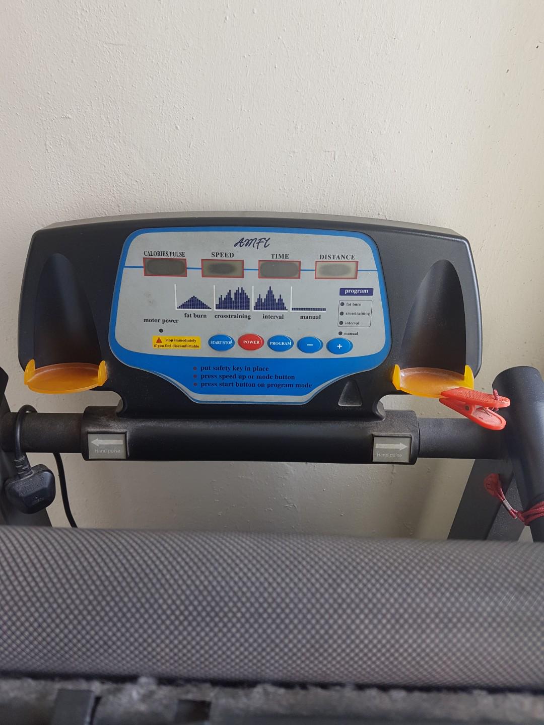 Treadmill - American Motion Fitness AMF 8609, Sports Equipment ...