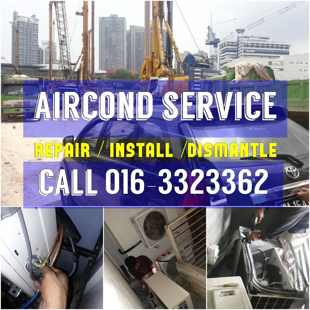 Wiring/Electrical Aircond Service KL/Selangor - Install/Dismantle Residential / Commercial ...