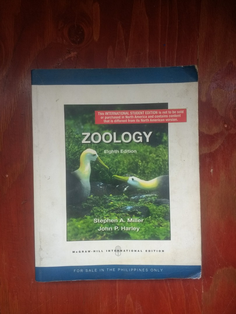 Zoology 8th Ed Miller & Harley, Hobbies & Toys, Books & Magazines, Textbooks on Carousell