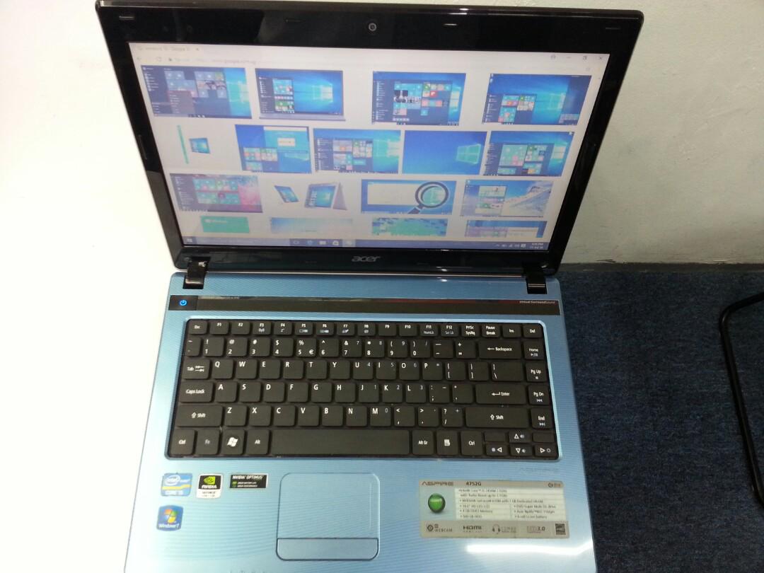 Acer Aspire 4752G Intel core i5, Computers & Tech, Laptops & Notebooks ...