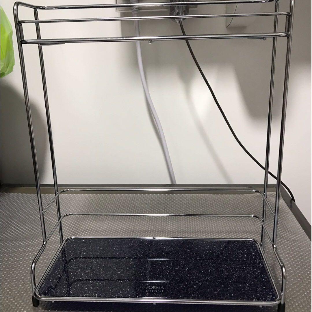 Asvel Double Shelf Storage Rack (2 layer) ASV-2124, Furniture & Home ...