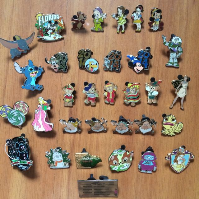 Authentic Disney Pins, Everything Else on Carousell