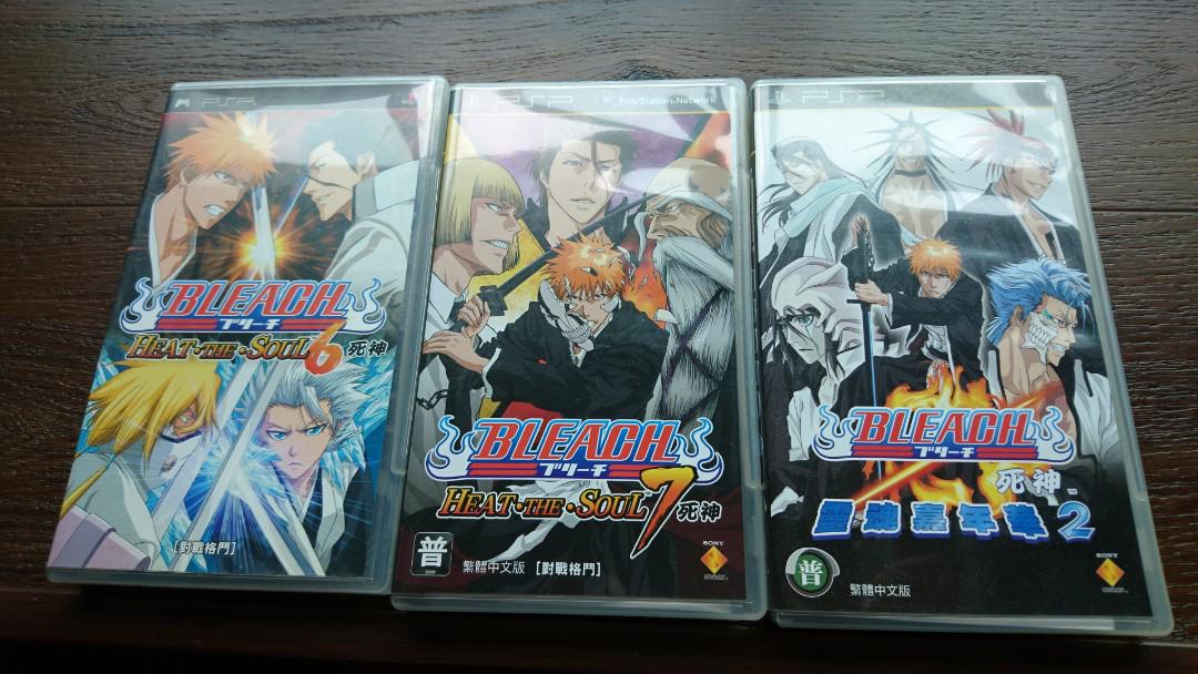 PSP Bleach Heat the Soul 6 , Bleach Soul Carnival 2, Video Gaming ...
