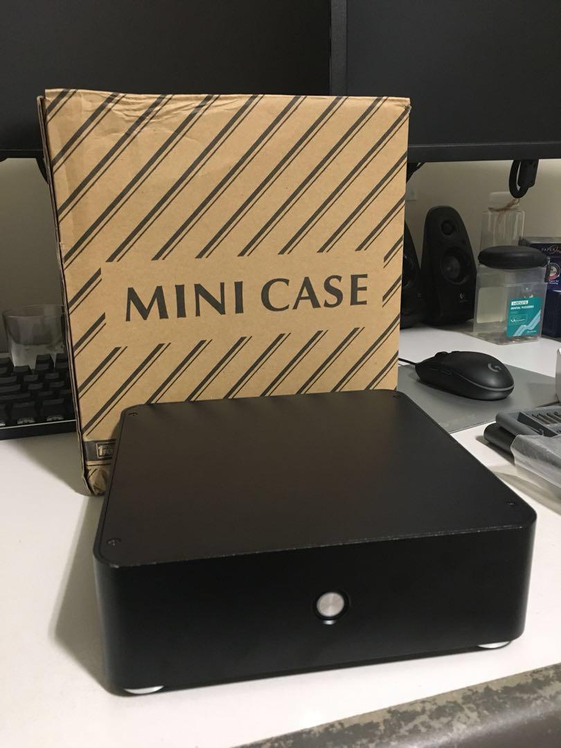 Emini H60 ITX Mini PC Case, Computers & Tech, Parts & Accessories, Computer Parts on Carousell