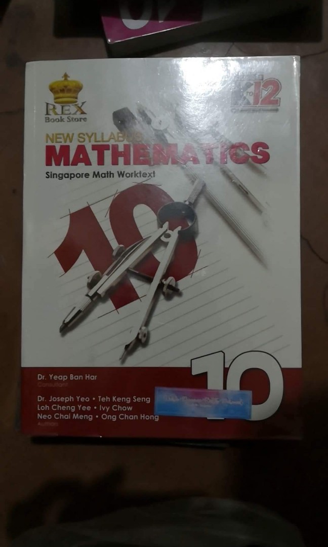 Grade 10 book: Math, Hobbies & Toys, Books & Magazines, Textbooks on ...