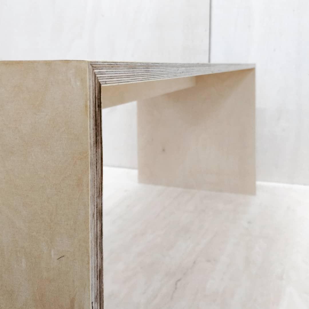 Handmade birch plywood bench., Furniture & Home Living, Furniture ...