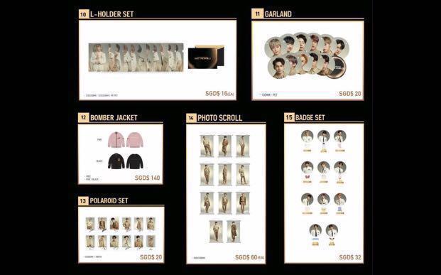 [HTB] WANNA ONE OFFICIAL MERCHANDISE ONE THE WORLD TOUR CONCERT ...