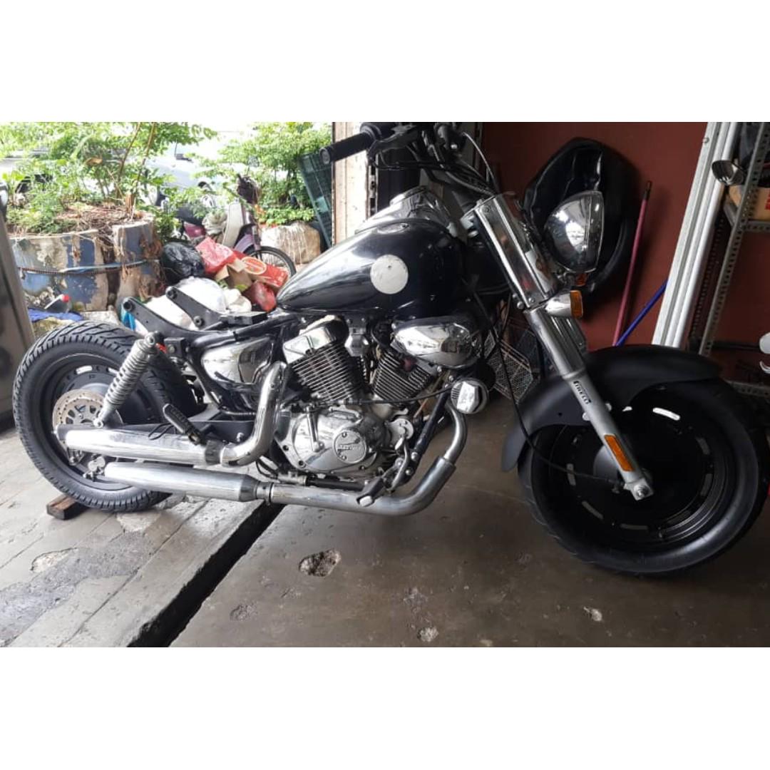 Keeway dorado 250 harley davidson chopper virago vulcan, Motorbikes on ...