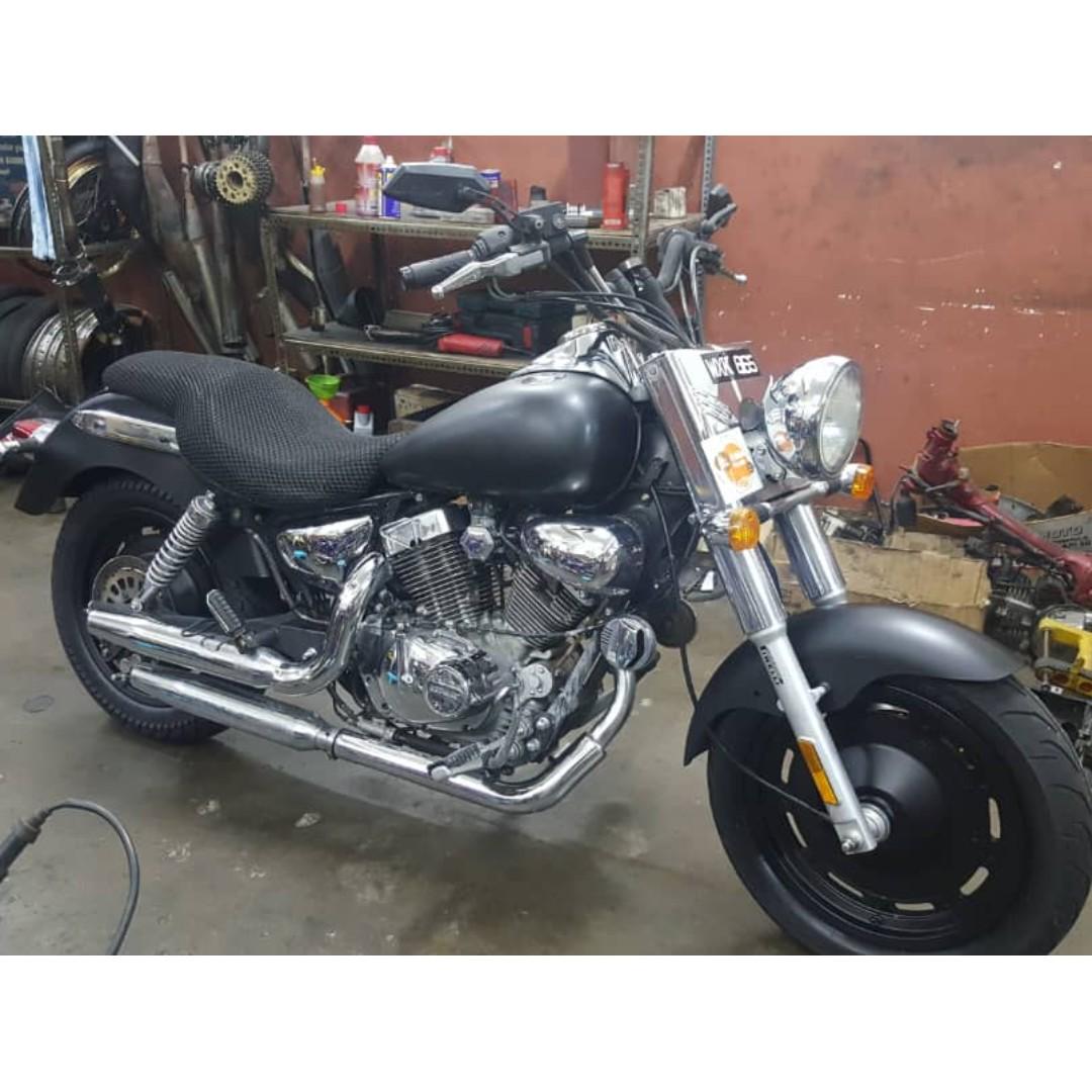 Keeway dorado 250 harley davidson chopper virago vulcan, Motorbikes on ...