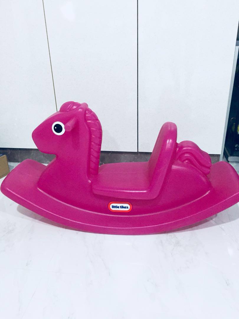 Little Tikes Rocking Chair (Magenta colour), Babies & Kids, Baby ...