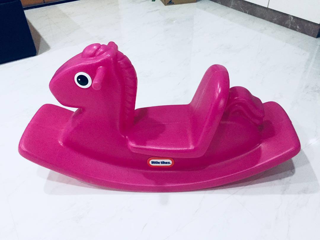 Little Tikes Rocking Chair (Magenta colour), Babies & Kids, Baby ...