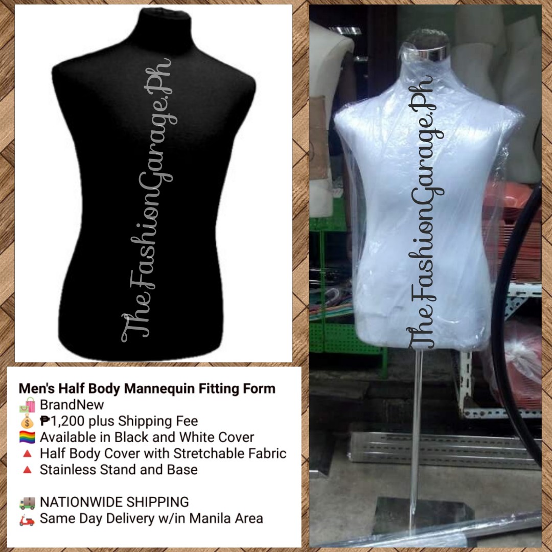 Mens Mannequin Fitting Form, Men's Fashion, Tops & Sets, Formal Shirts ...