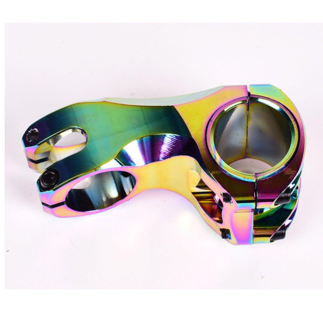 💯🆕Oil Slick CNC Negative 17 Degree MTB/scooter Aluminum Stem 60mm Stems ...
