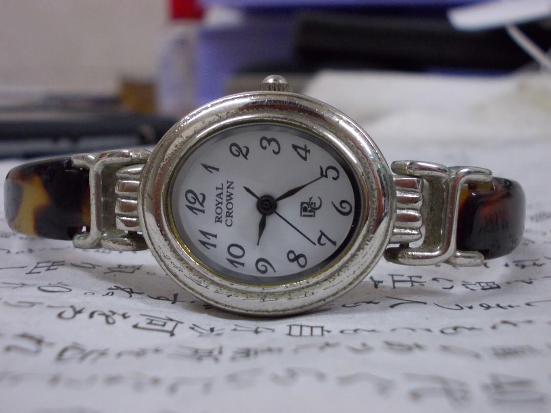 Original lady Royal Crown watch, Women's Fashion, Watches & Accessories ...
