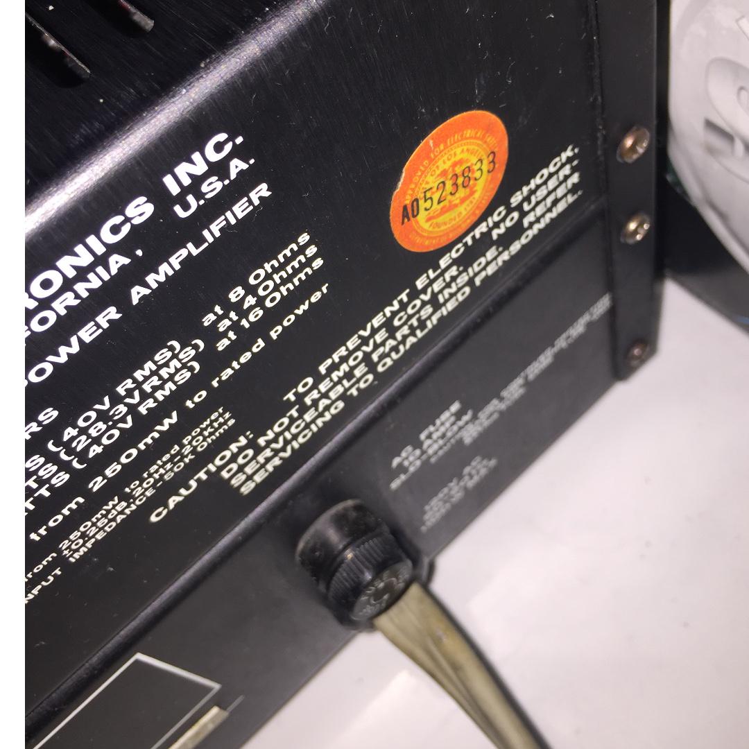 SAE 2400 solid state amplifier, Audio, Other Audio Equipment on Carousell