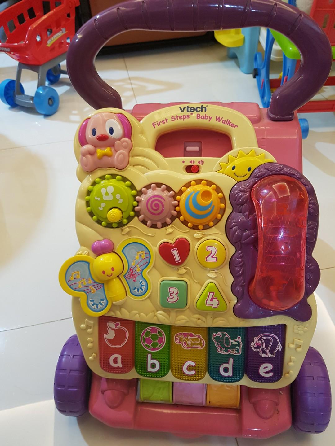 Vtech First Steps Baby Walker, Babies & Kids, Infant Playtime on Carousell