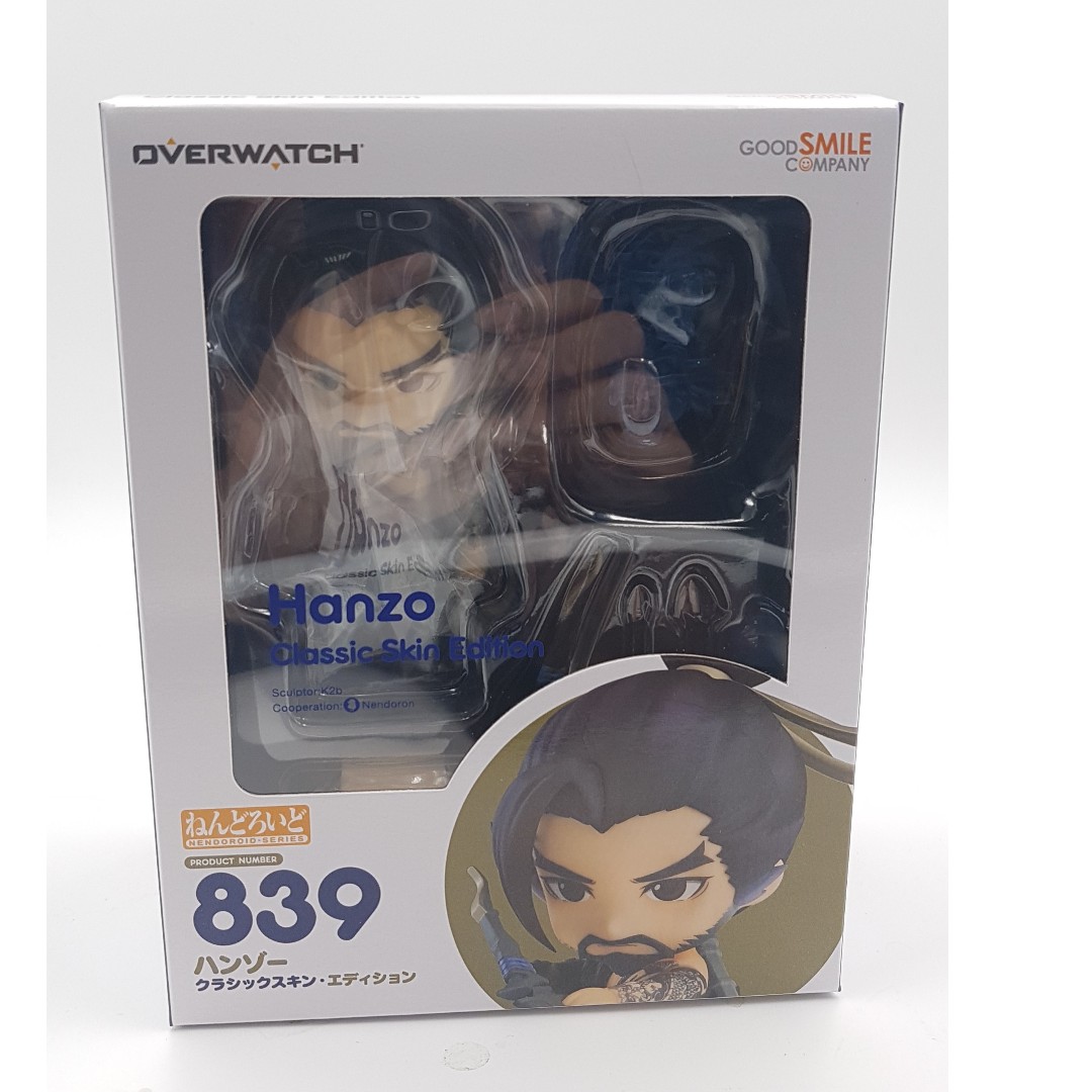 正版全新 GOODSMILE 黏土人 半藏 經典造型版 839 NENDOROID HANZO: CLASSIC SKIN EDITION ...
