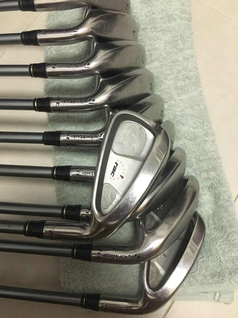 Golf Clubs Taylormade RAC ht iron graphite set, Sports Equipment ...