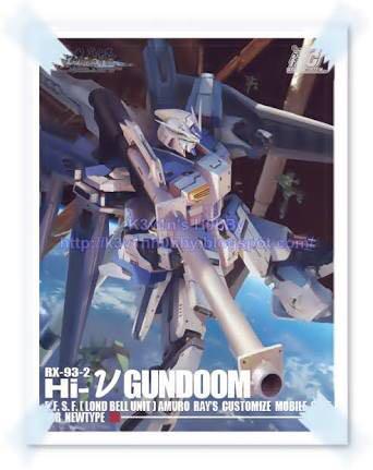 Gundam Bootleg 1 to 144 scale Rx-93-2 Hi Vi Gundoom, Hobbies & Toys ...