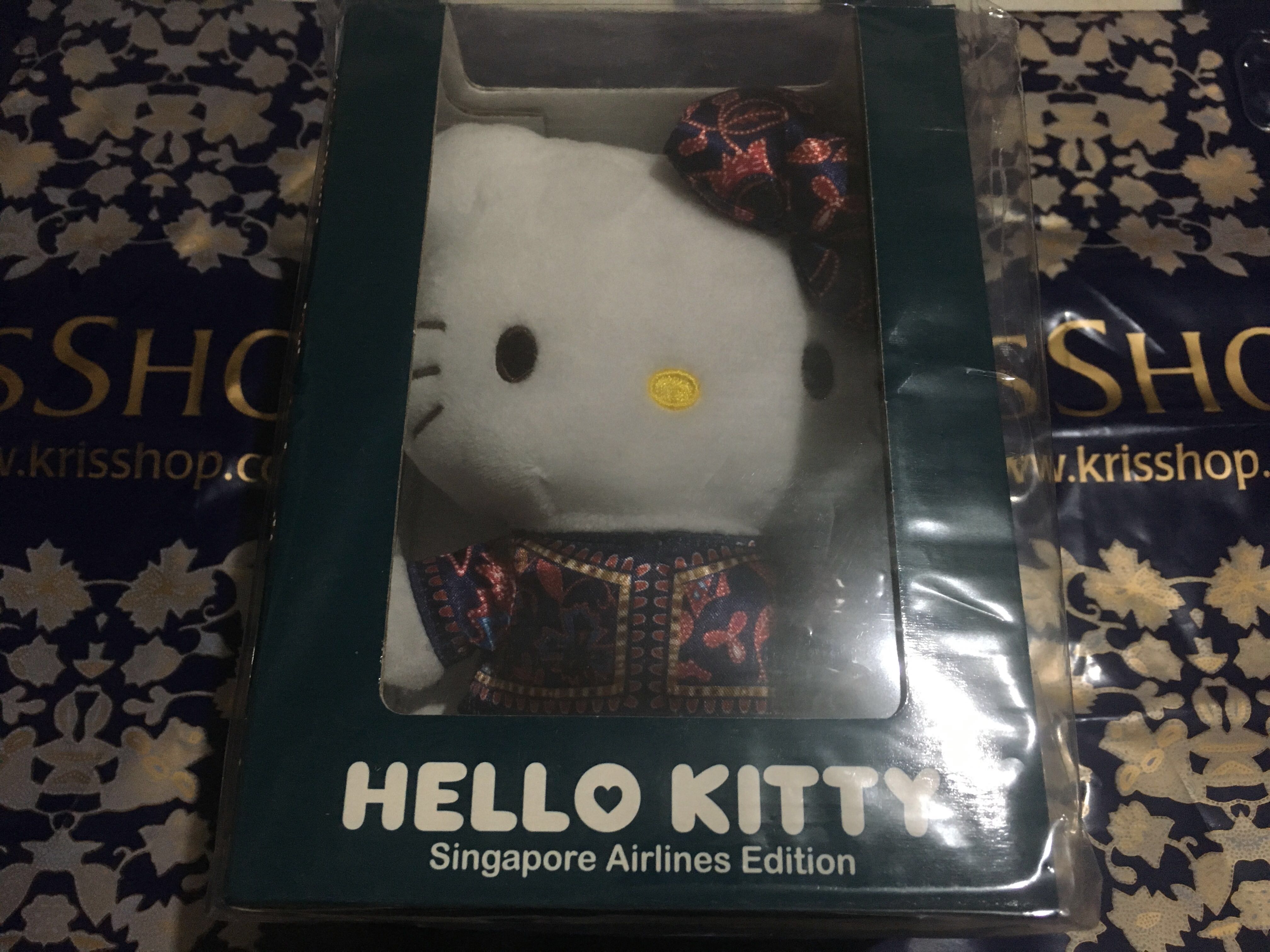 Hello Kitty Limited Edition Singapore Airline (Singapore Girl’s ...