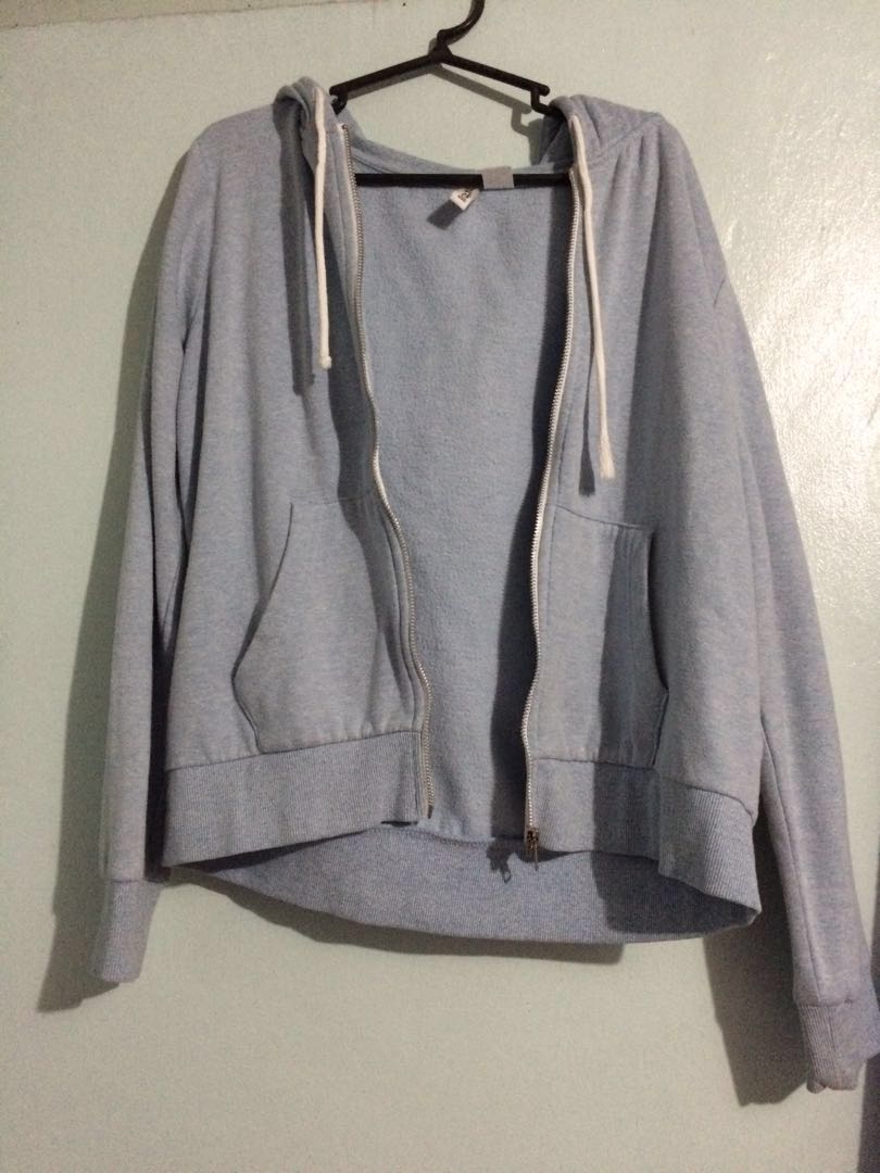 H&M Pastel Blue Jacket, Women's Fashion, Coats, Jackets and Outerwear ...