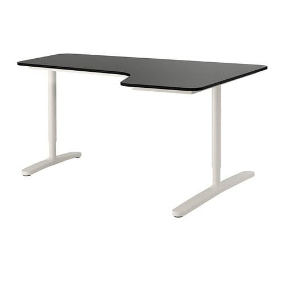 IKEA BEKANT CORNER DESK RIGHT, Furniture & Home Living, Furniture ...
