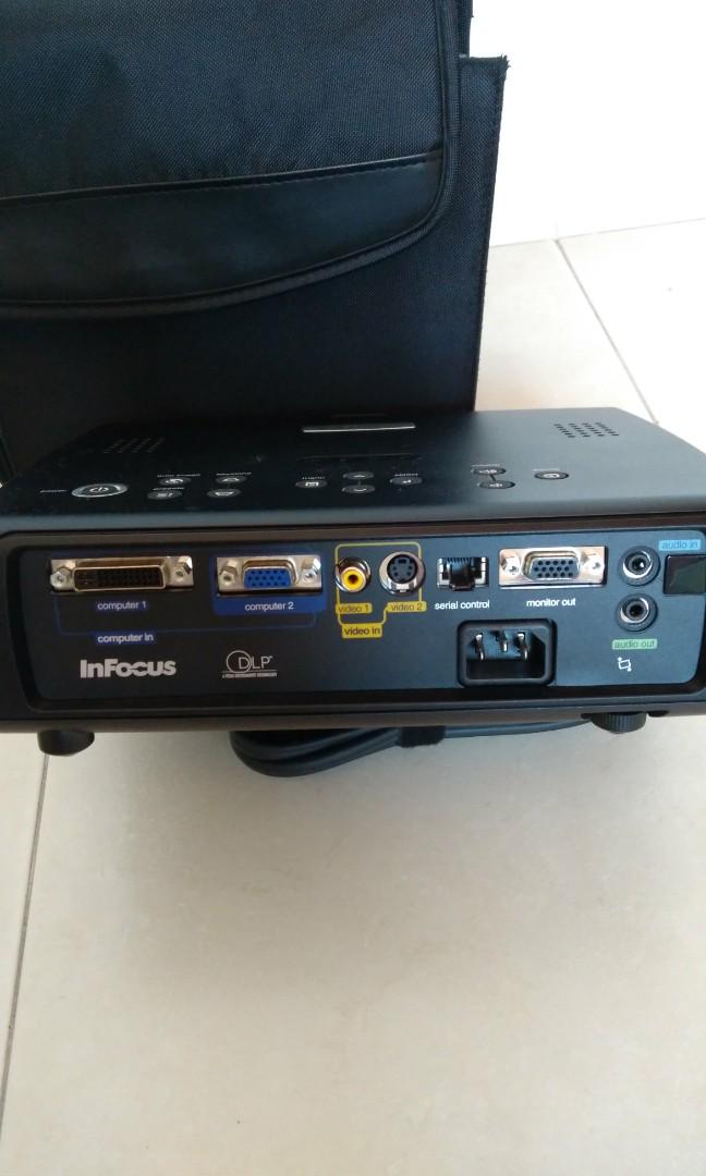 Infocus IN32 DLP Projector, TV & Home Appliances, TV & Entertainment ...