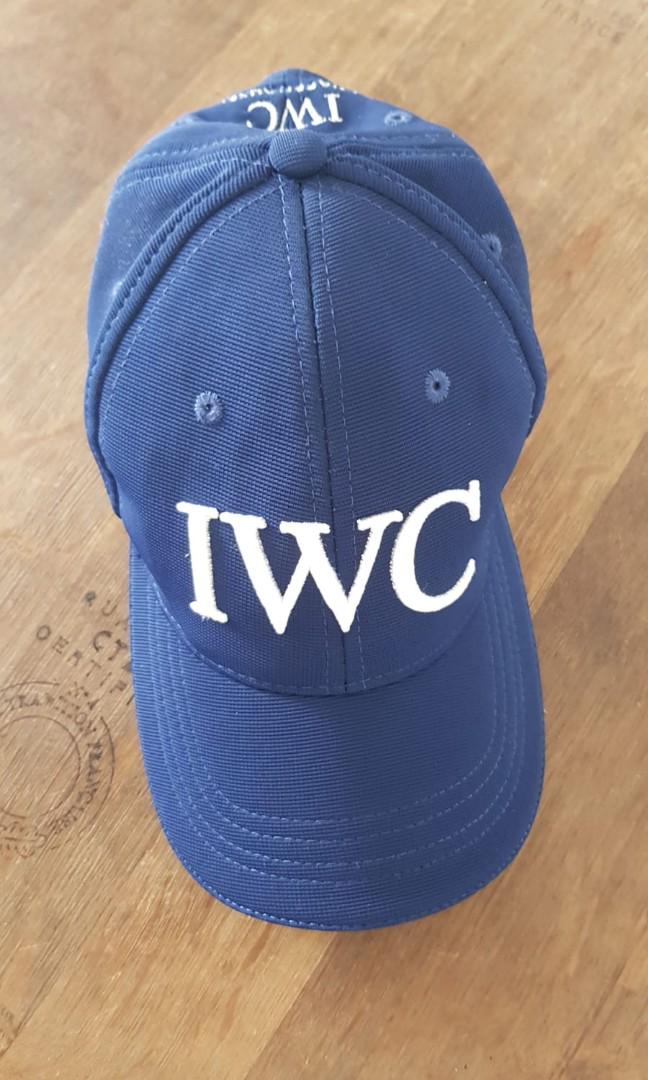 IWC Authentic baseball cap with matching dust bag in blue, Men's ...