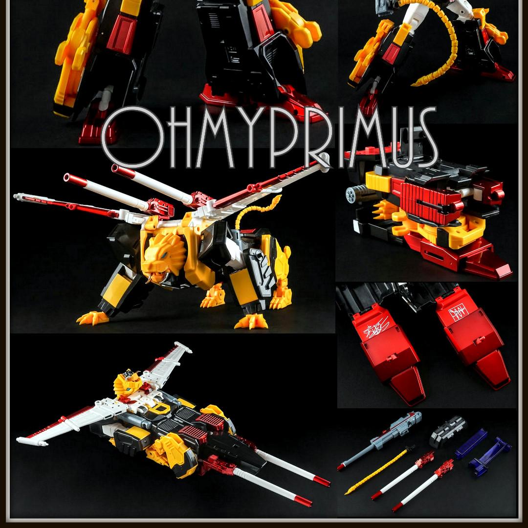 KFC E.A.V.I. Metal Phase 8-A 8A Simba+ - Transformers Masterpiece MP ...