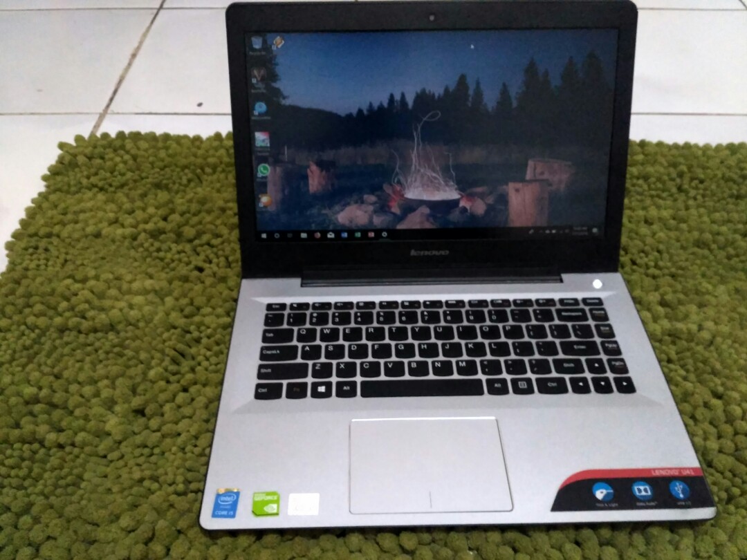 Laptop gaming Lenovo U41-70 Core i5 broadwell Nvidia GeForce, Elektronik, Komputer, Desktop di ...