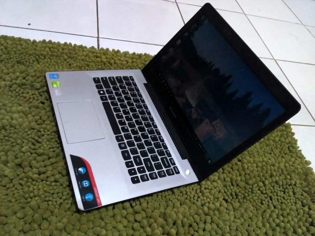 Laptop gaming Lenovo U41-70 Core i5 broadwell Nvidia GeForce, Elektronik, Komputer, Desktop di ...