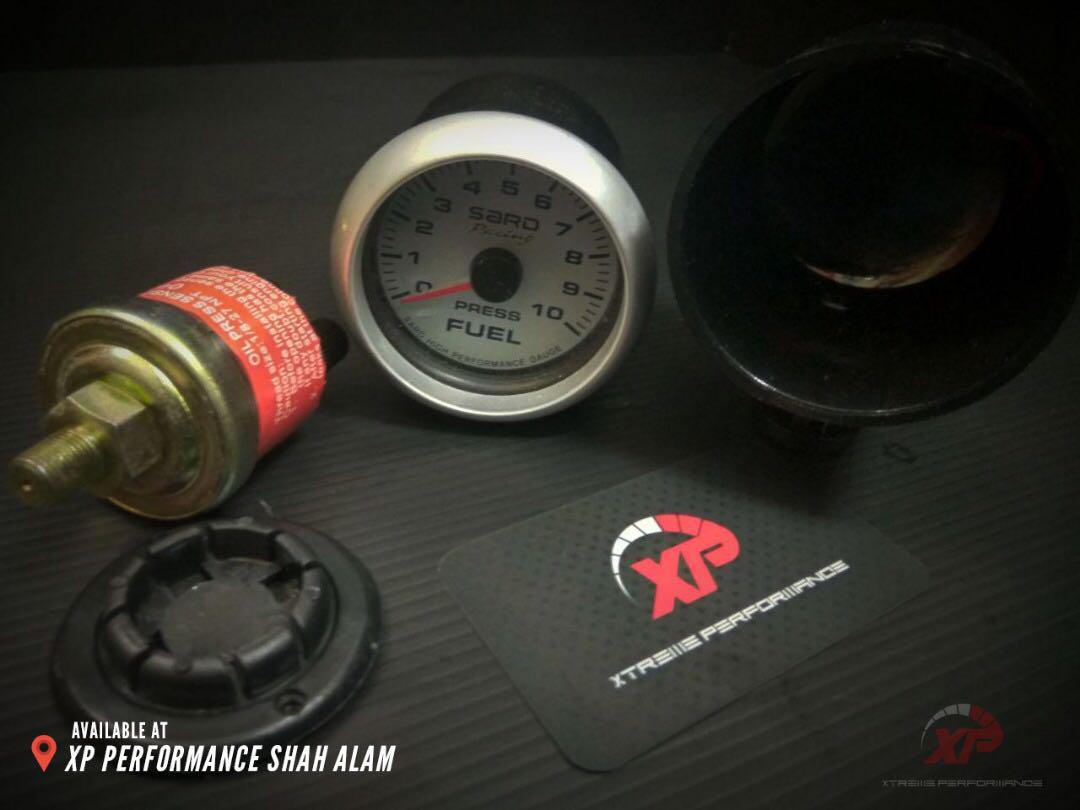 Meter Sard Racing Fuel Pressure Meter Gauge, Auto Accessories on Carousell