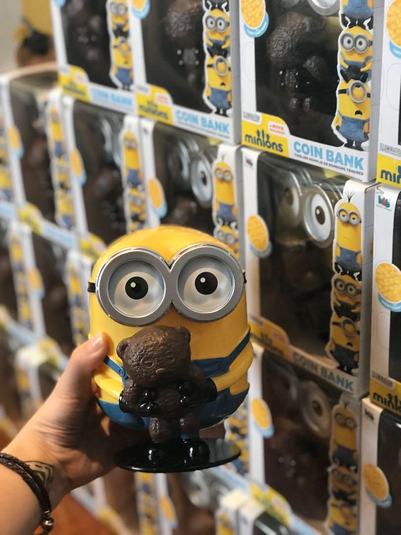 Minion Coin Bank, Hobbies & Toys, Collectibles & Memorabilia, Vintage ...