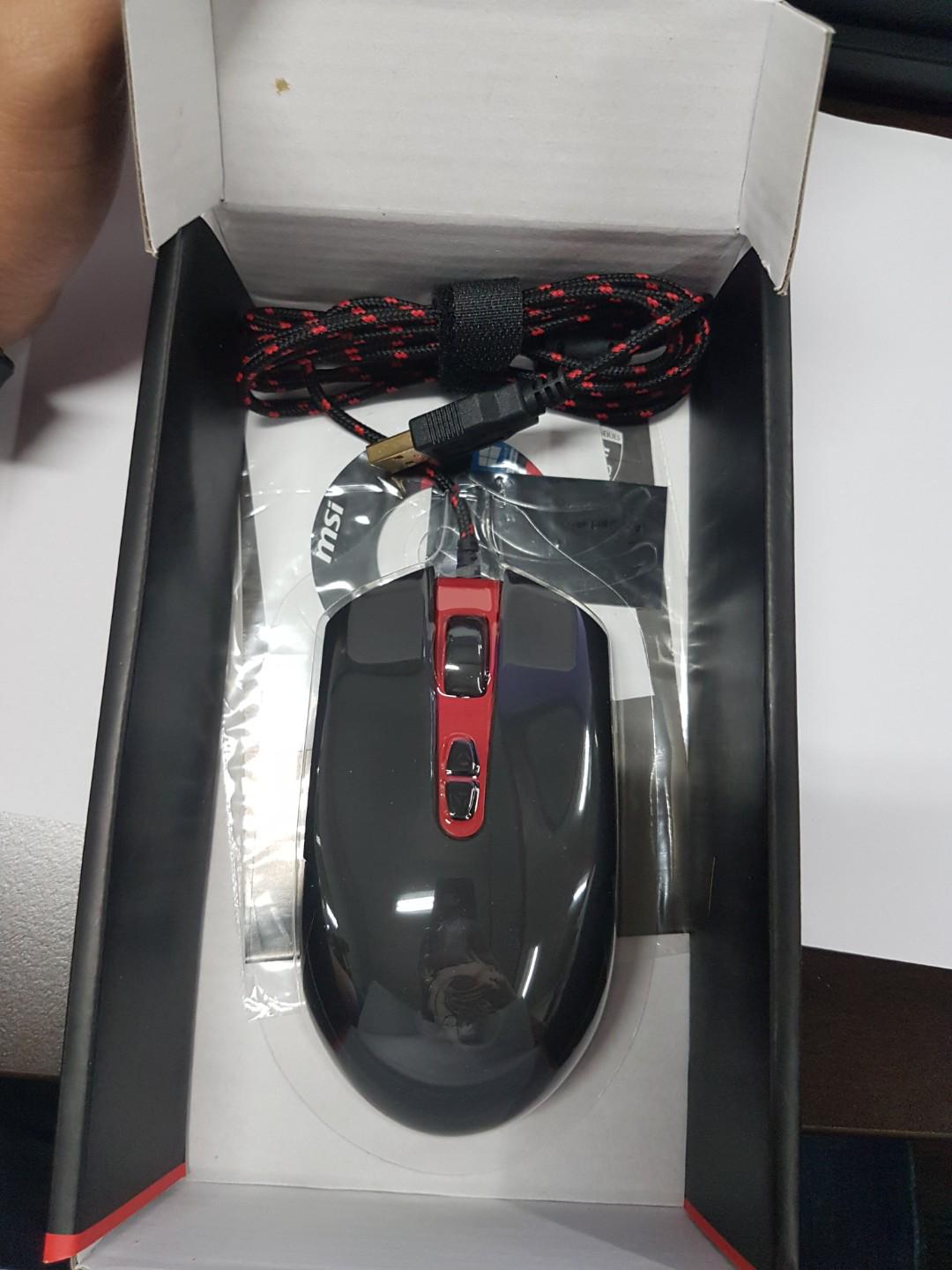 MSI Interceptor DS100 Gaming Mouse, Computers & Tech, Parts ...