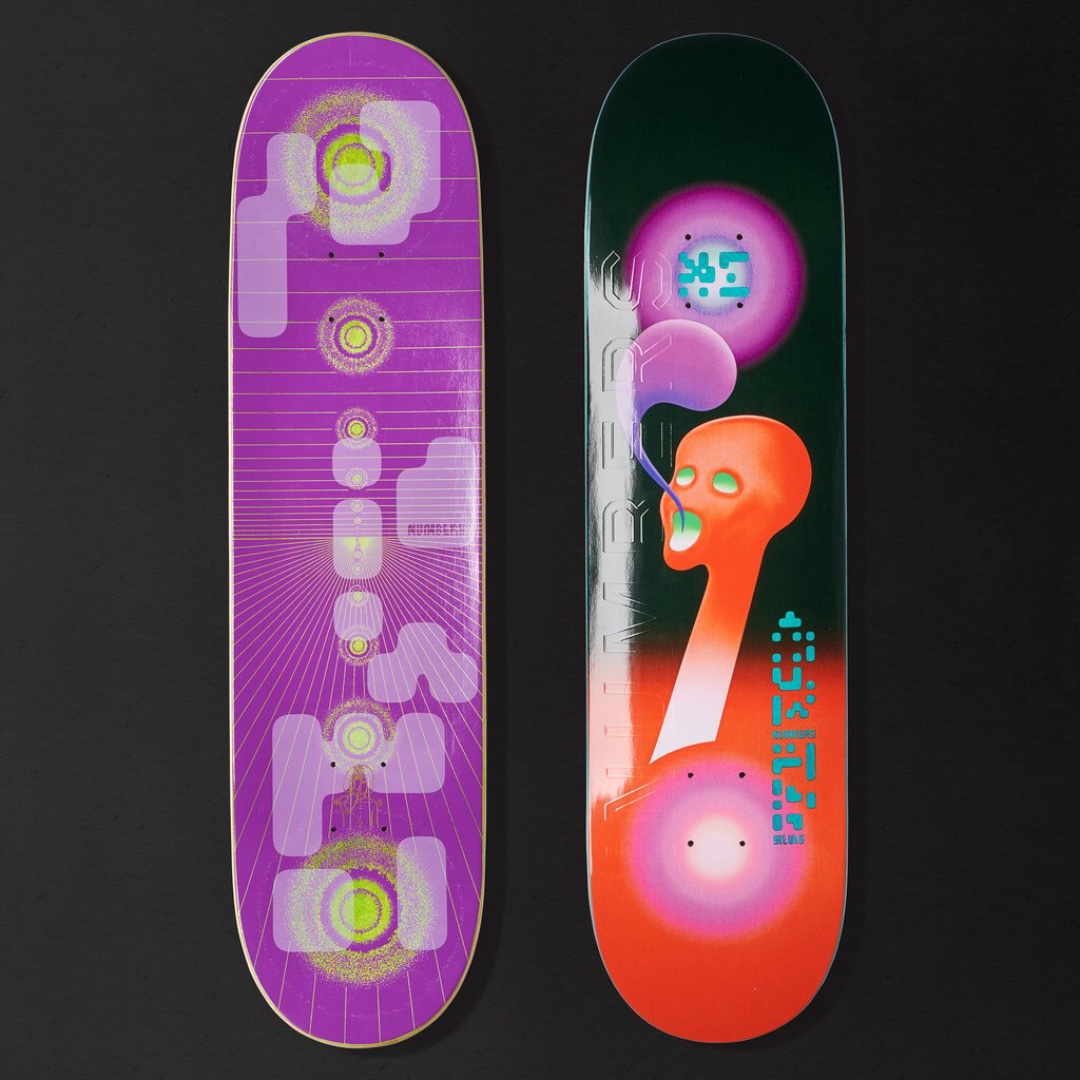 Numbers Edition Skateboard Deck, Sports Equipment, Sports & Games ...