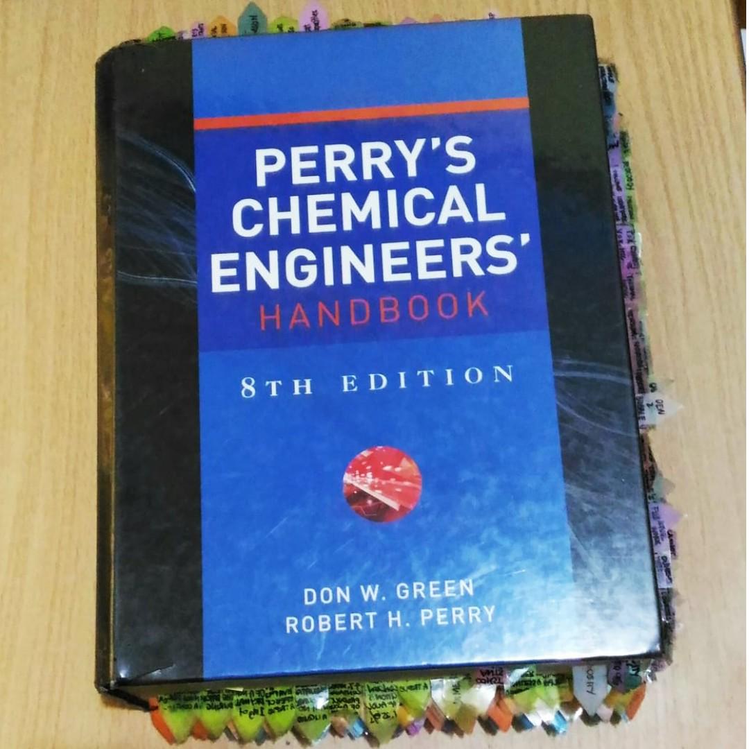 Perry's Chemical Engineers Handbook 8th Ed, Hobbies & Toys, Books ...