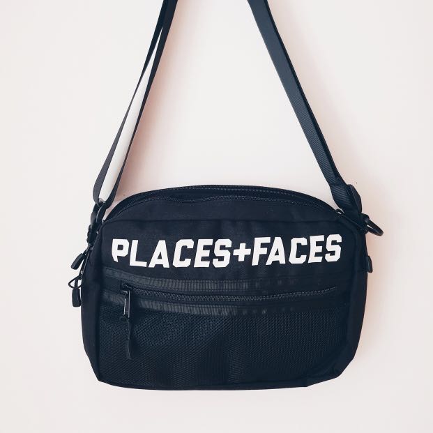 Places + Faces Shoulder Bag, Men's Fashion, Bags, Sling Bags on Carousell