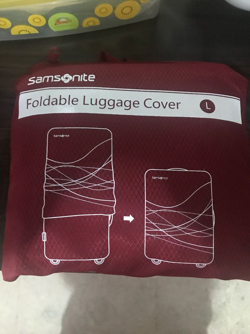 Samsonite luggage cover / protector, Hobbies & Toys, Travel, Luggage on ...