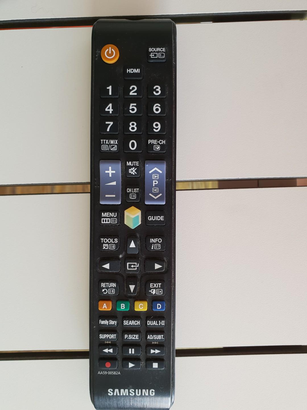Samsung TV remote, TV & Home Appliances, TV & Entertainment, TV Parts ...
