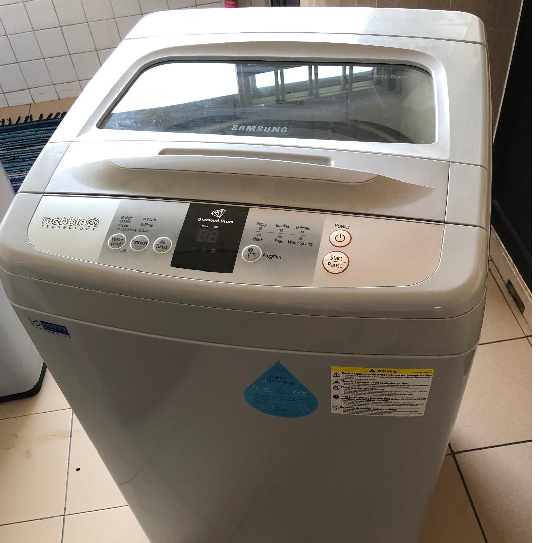 SAMSUNG WASHING MACHINE, TV & Home Appliances, Washing Machines and ...